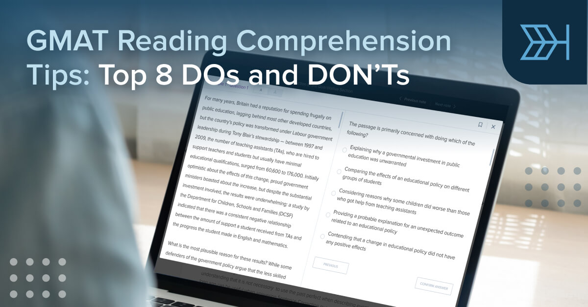 GMAT Reading Comprehension Tips GMAT RC TTP GMAT Blog