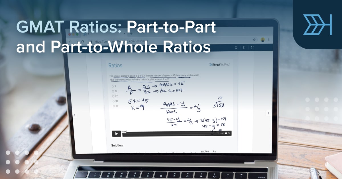 GMAT Ratios: Part-to-Part and Part-to-Whole Ratios