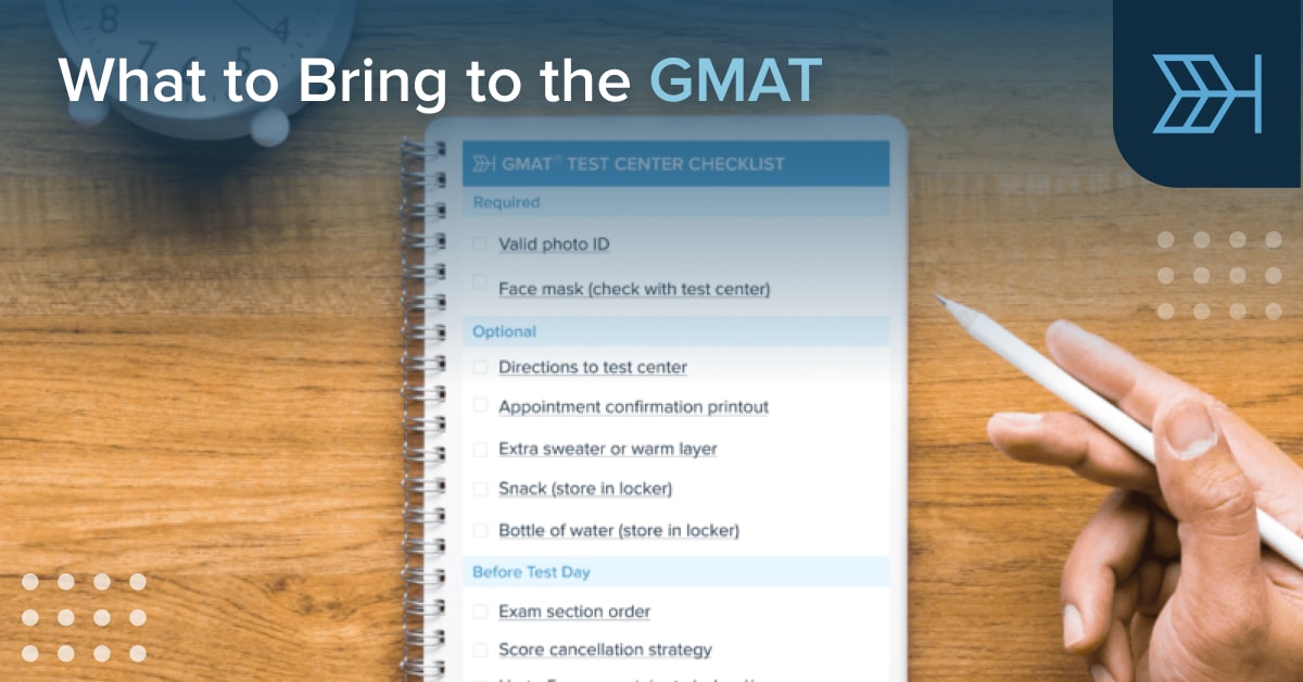 What to Bring to the GMAT on Test Day | TTP GMAT Blog